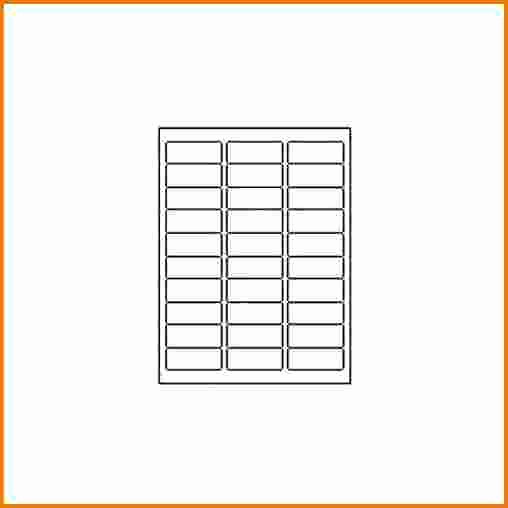 Avery Template 18660 Microsoft Word Awesome 