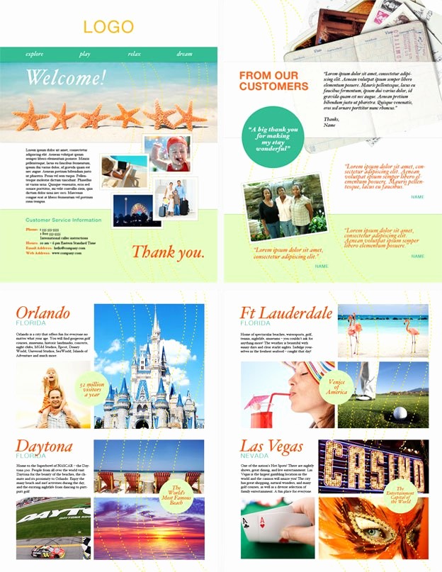 50 Sample Travel Brochure For Students Ufreeonline Template