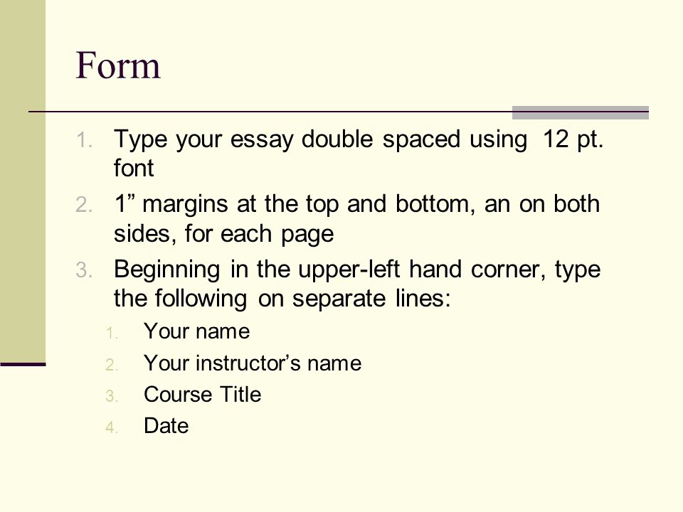 50 12 Point Font Double Spaced