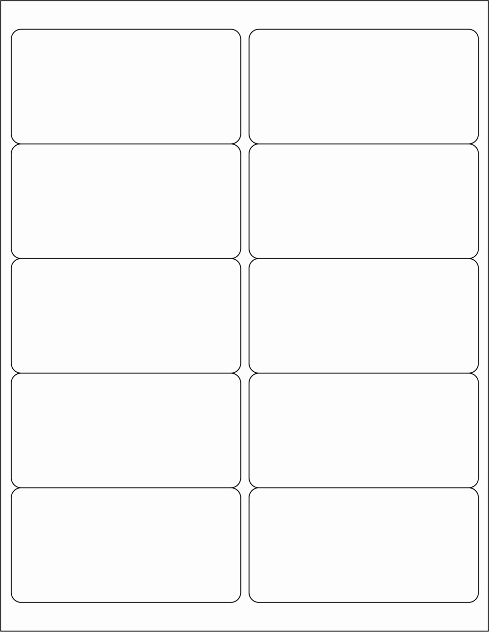 50 Avery 10 Per Page Labels Ufreeonline Template