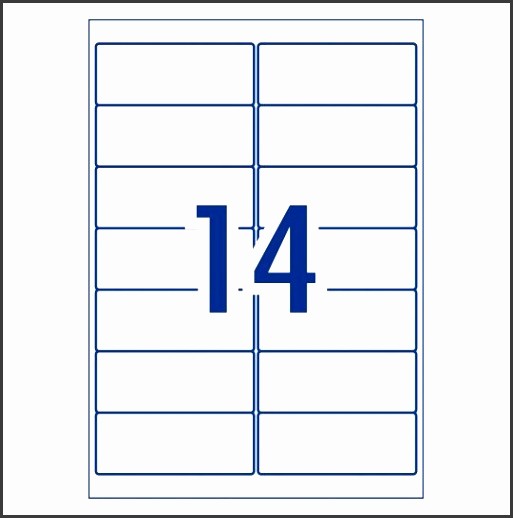 50 Avery 10 Per Page Labels