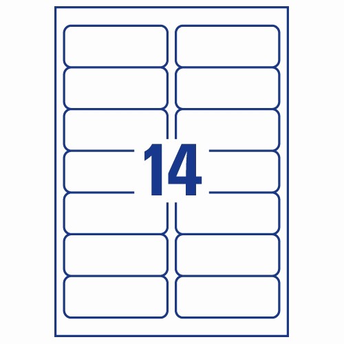 46 Avery 30 Per Sheet Labels