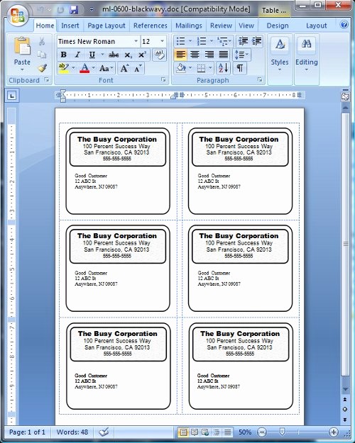 Avery 5164 Template Download