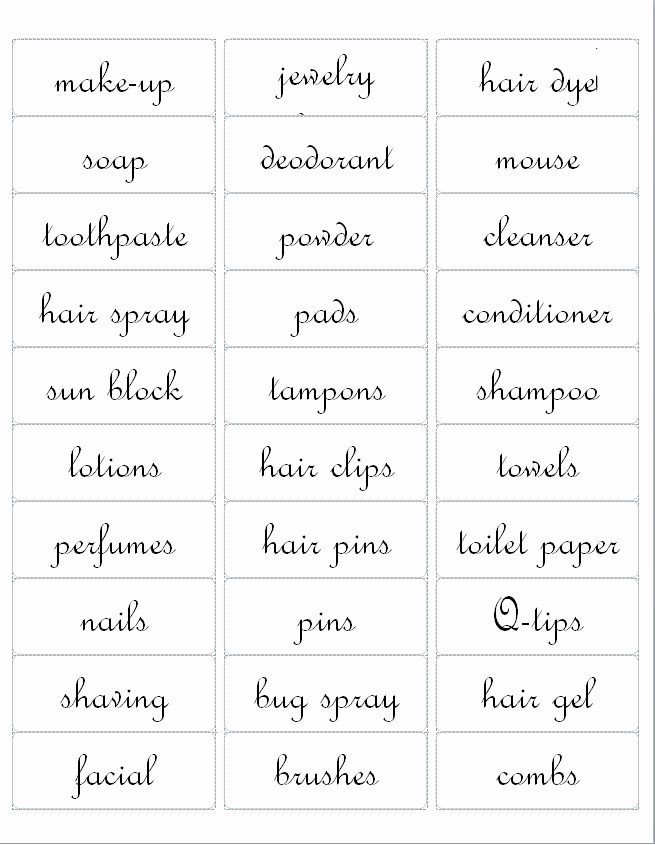 50 Avery 8160 Christmas Gift Labels