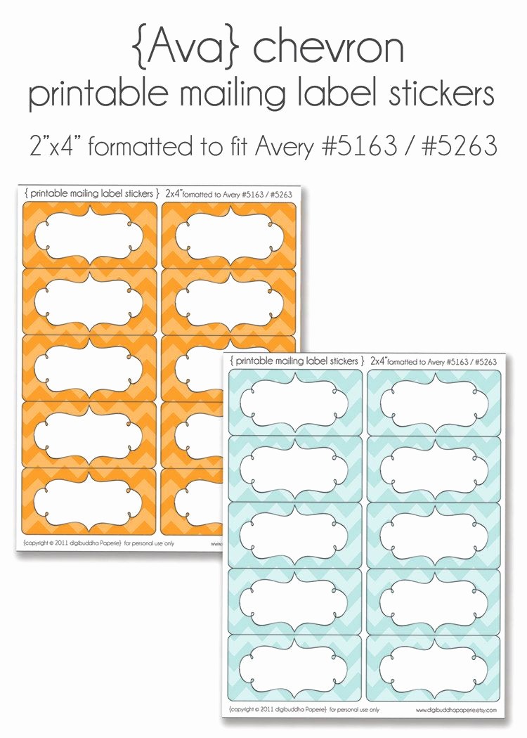 50 Avery 8160 Christmas Gift Labels