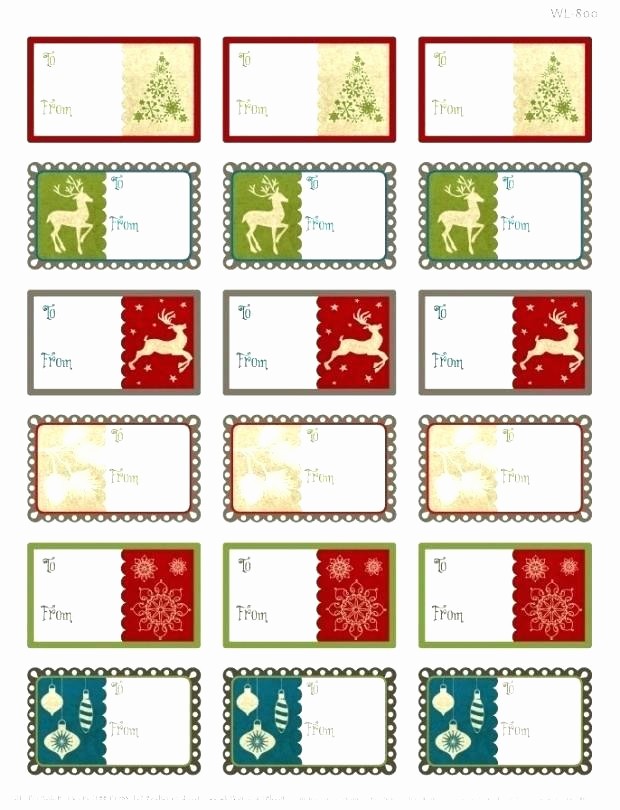 50 Avery Christmas Label Templates 5160 Ufreeonline Template