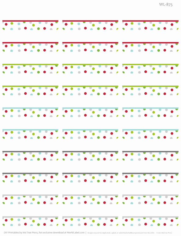 50 Avery Christmas Label Templates 5160