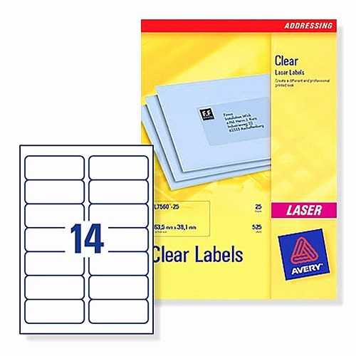 50 Avery Label 4 Per Page