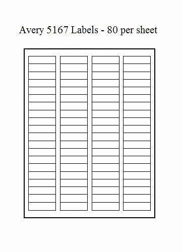 50 Avery Return Address Labels 5267