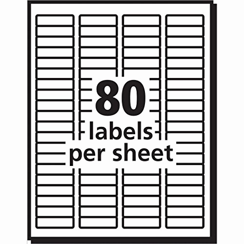 50 Avery Return Address Labels 5267