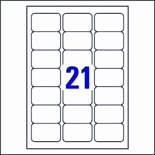 Avery Labels 18660 Template