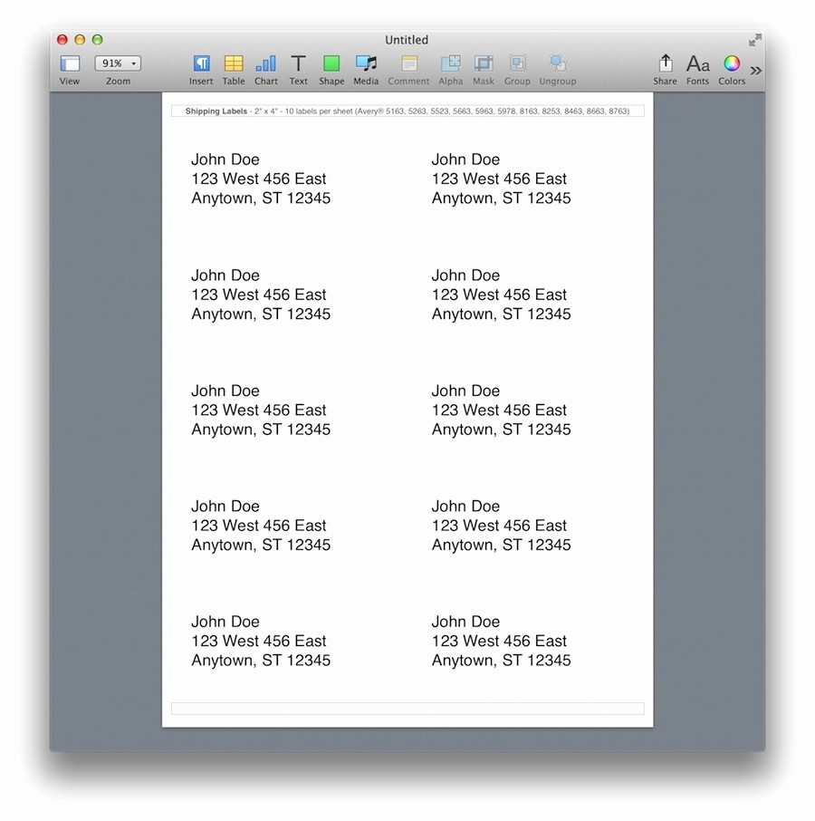 50 Avery Templates 8163 To Download