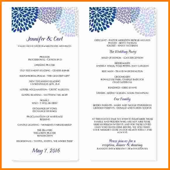 50 Concert Program Template Google Docs