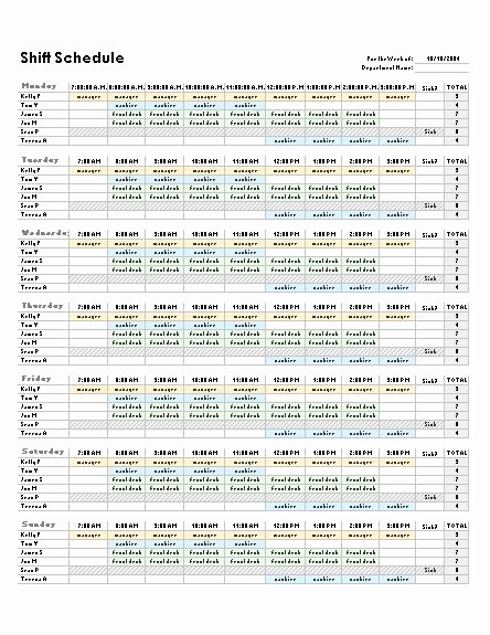 50 Fake School Schedule For Work