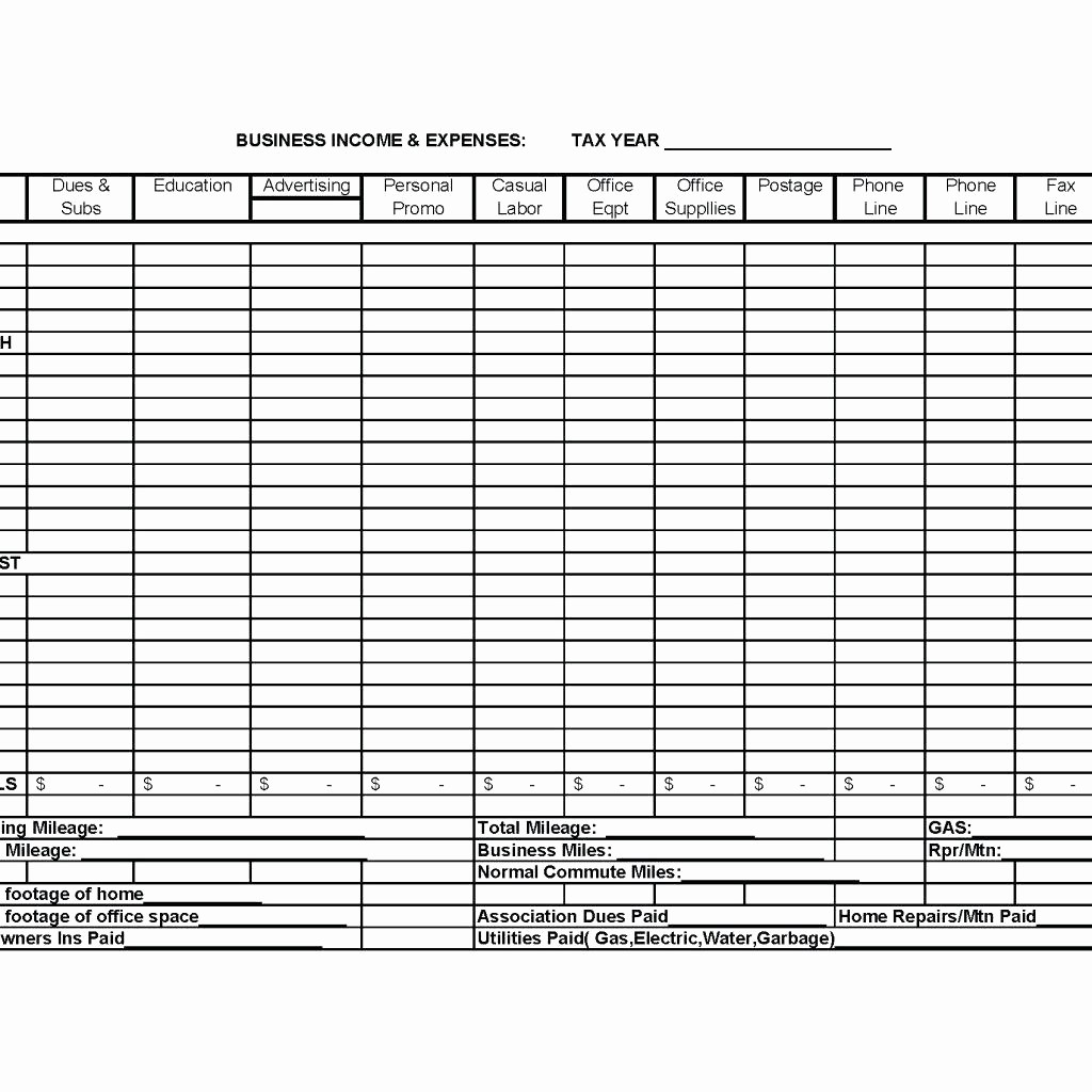 Printable Income And Expense Sheet Graphicslio