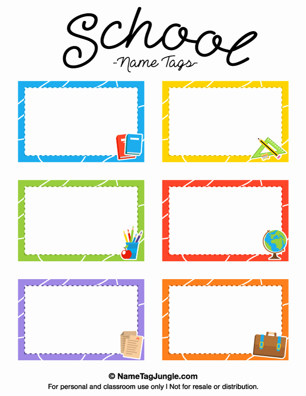 50 Name Plate Template For Word