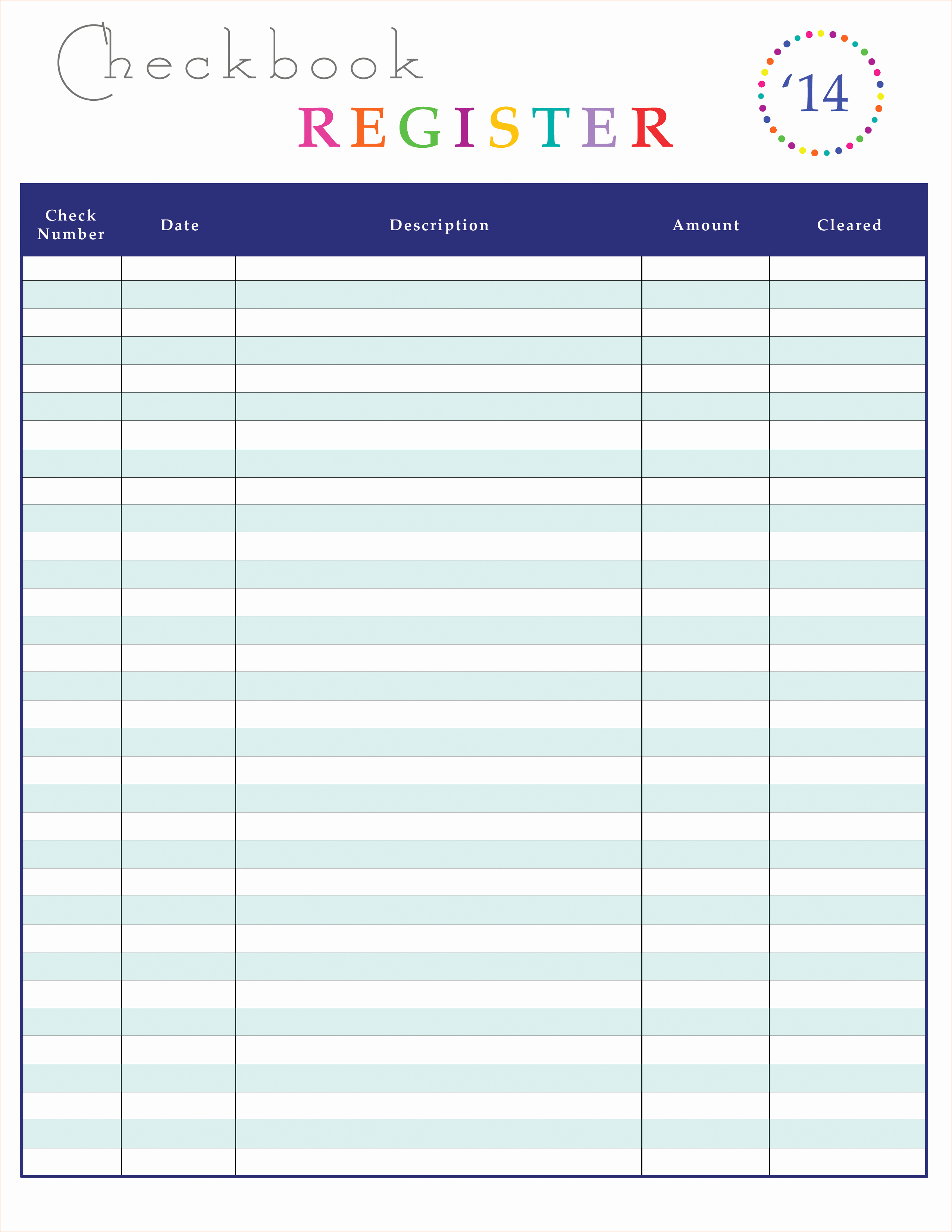 Account Balance Sheet Printable