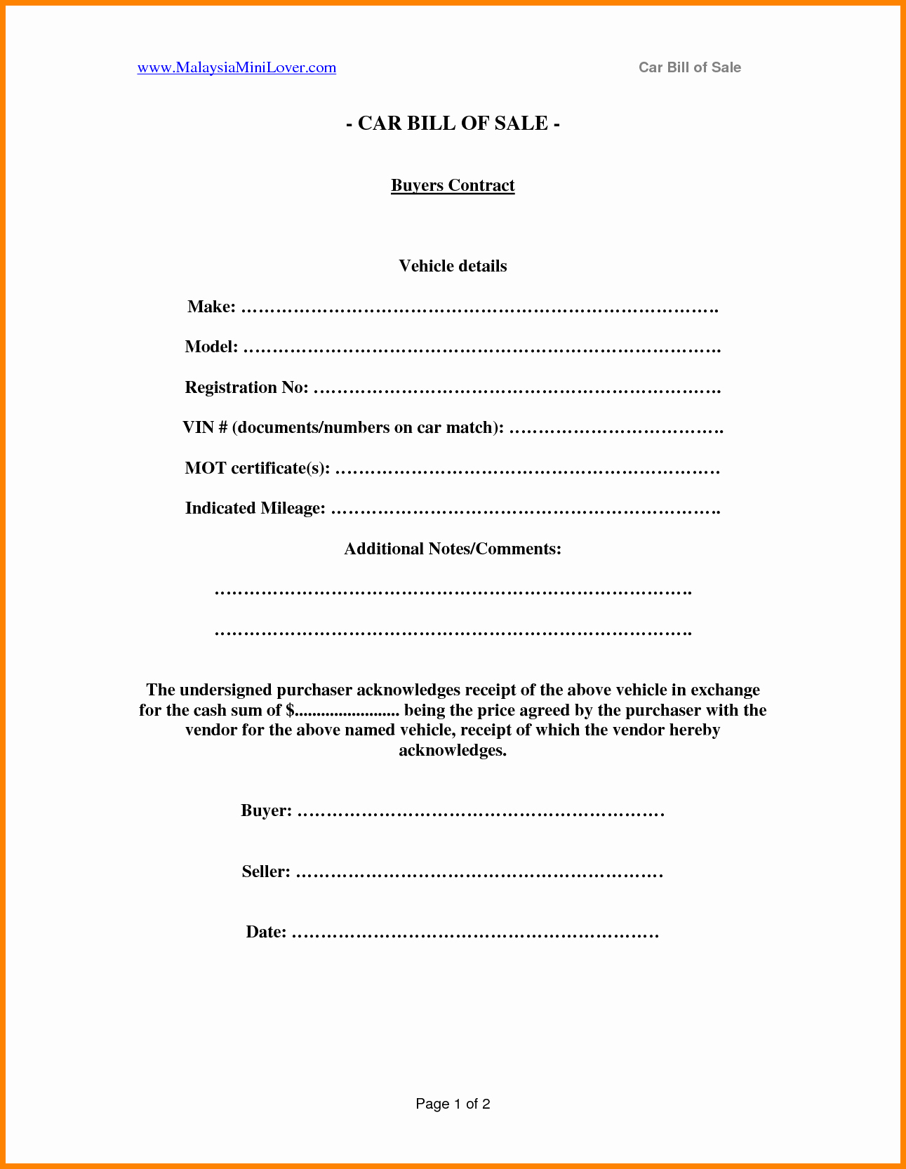 Car Sale Receipt Template Receipt Template Cars For Trending Private 