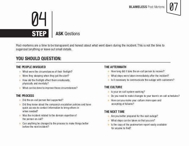 50 Project Management Post Mortem Template
