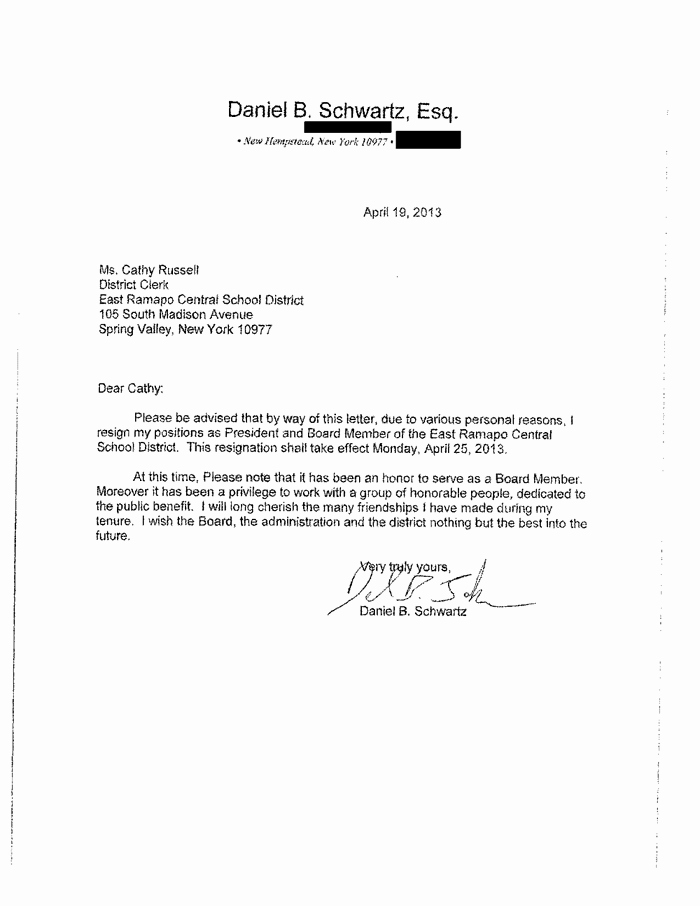 50 Resignation Letter From Nonprofit Board