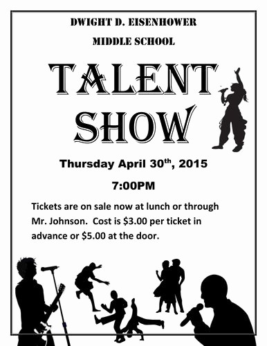 50 Talent Show Program Template Free Ufreeonline Template