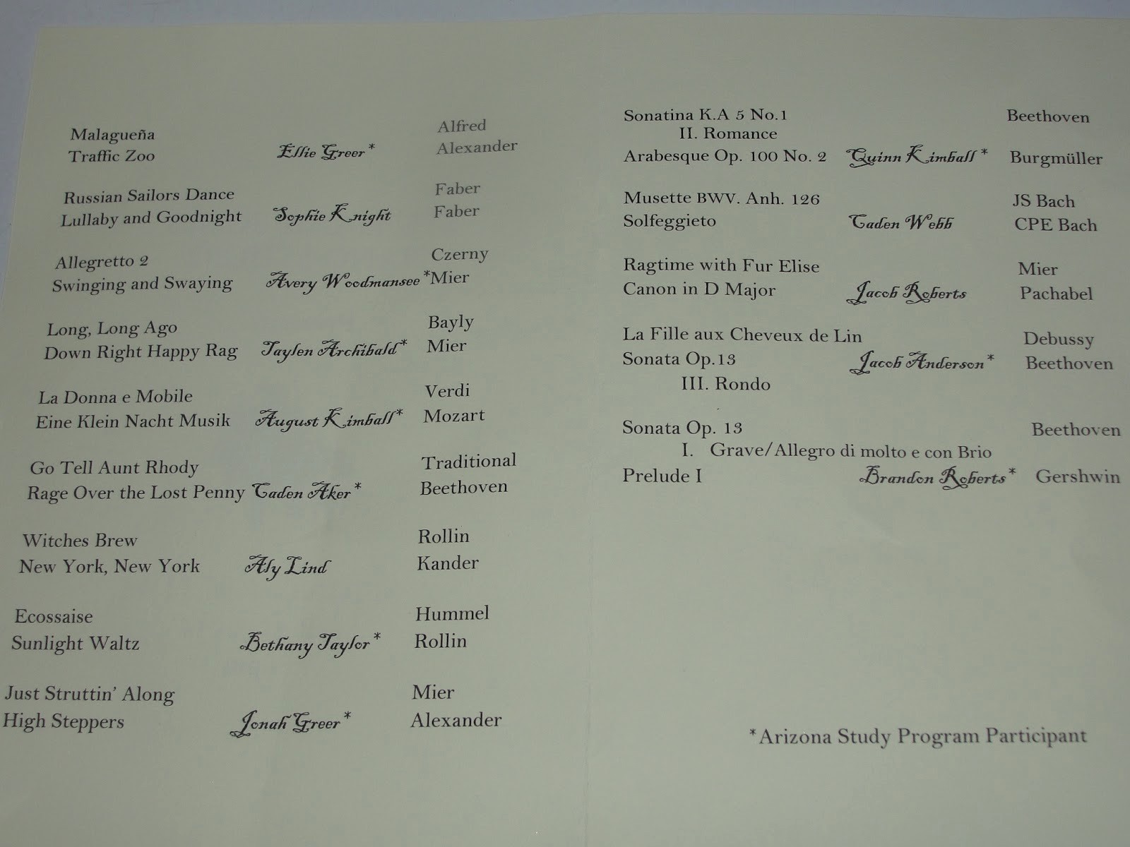 50 Talent Show Program Template Free Ufreeonline Template