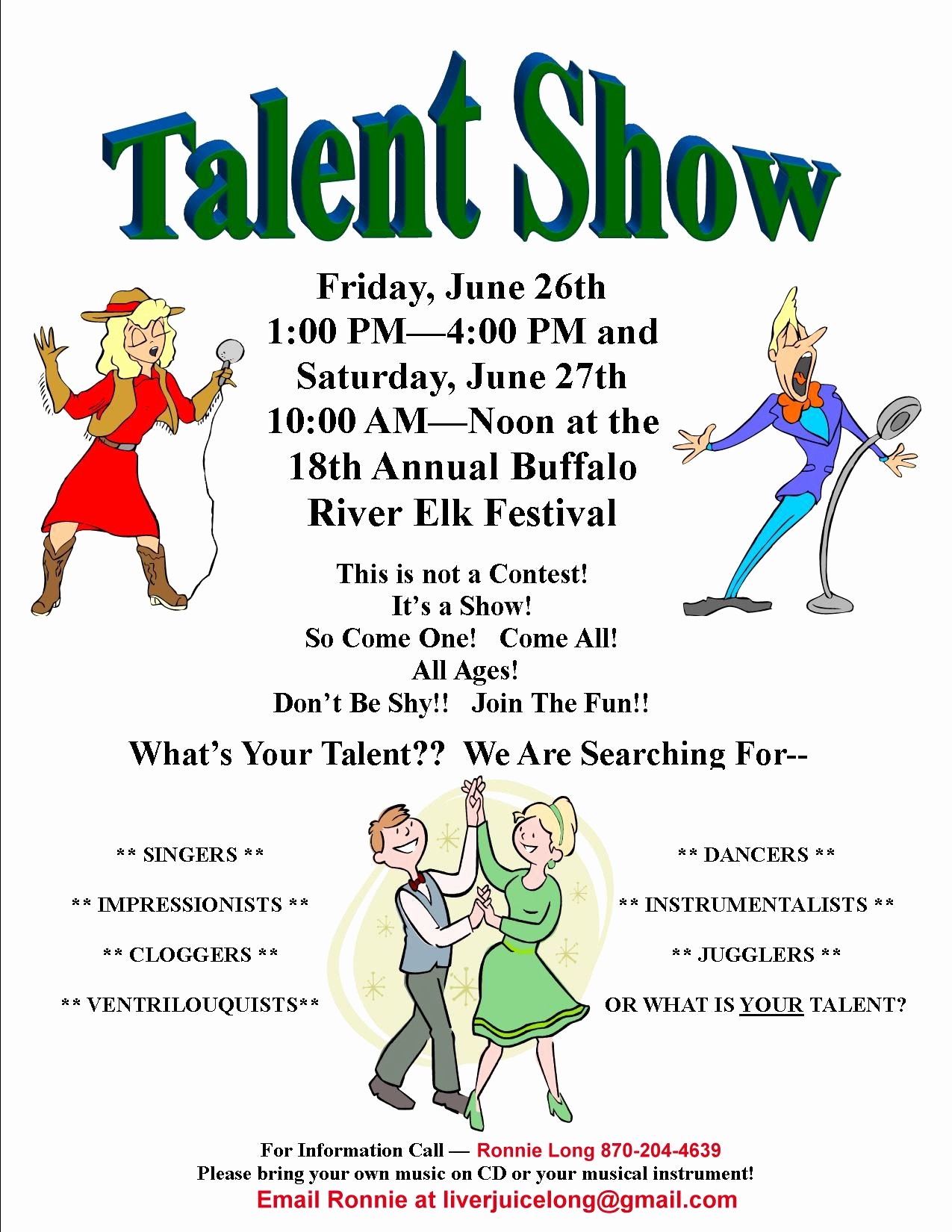 50 Talent Show Program Template Free