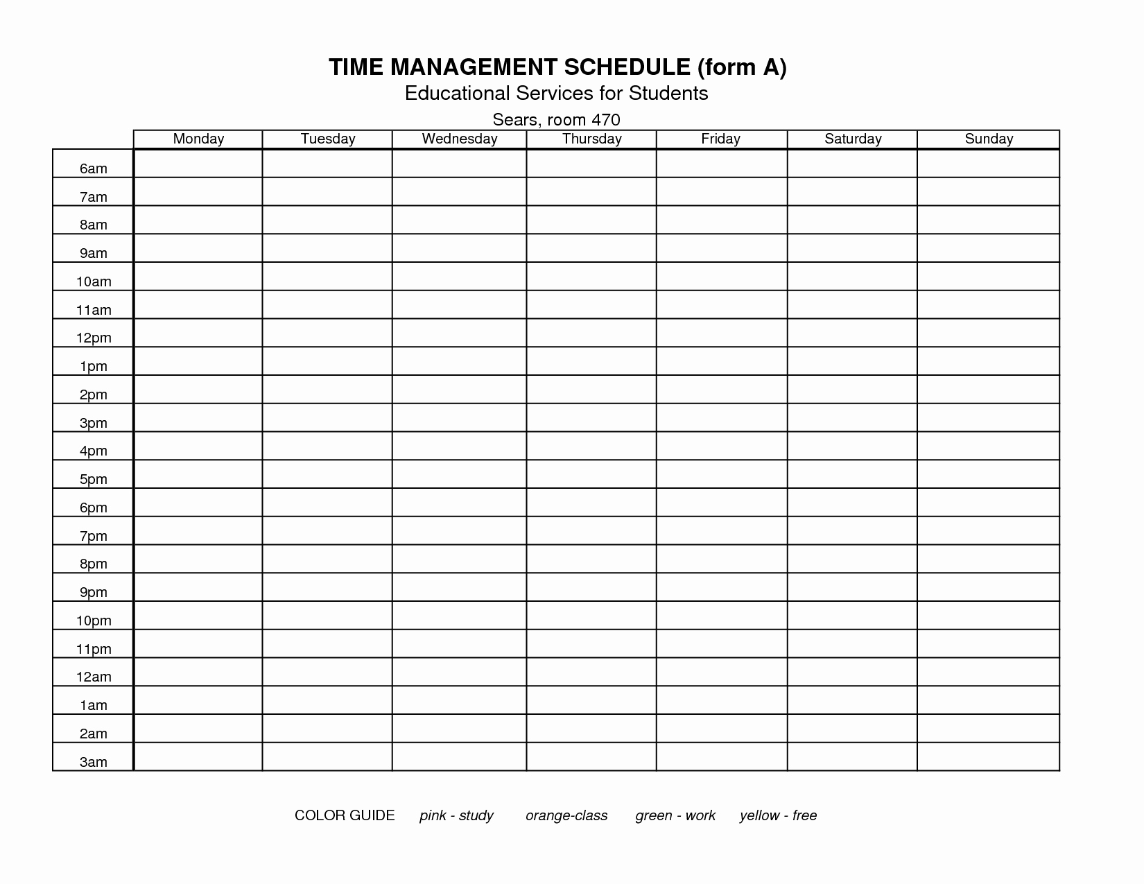 50 Parenting Time Calendar Template